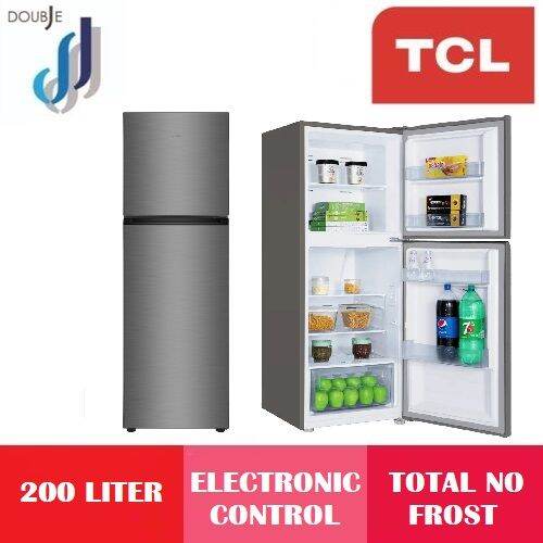 TCL 200L 2-Door Top Mount 5 Star Energy Saving Refrigerator TRF-250WMY | Lazada