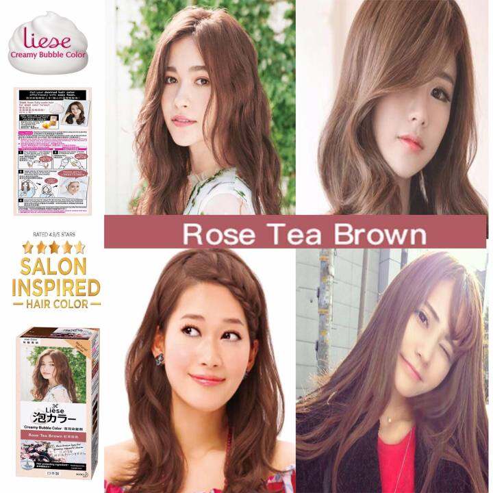 LIESE Creamy Bubble Rose Tea Brown | Lazada PH
