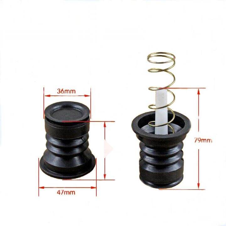Washing machine drain and drain valve water blocking water seal rubber ...