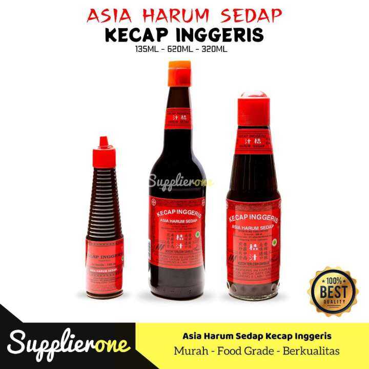 Kecap inggeris Asia Harum Sedap / Kecap Asin Kecap Inggeris / Kecap ...