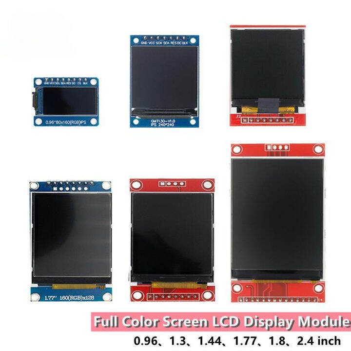 TFT Display 0.96/1.3/1.44/1.77/1.8/2.4/2.8 inch IPS 7P SPI HD 65K TFT ...