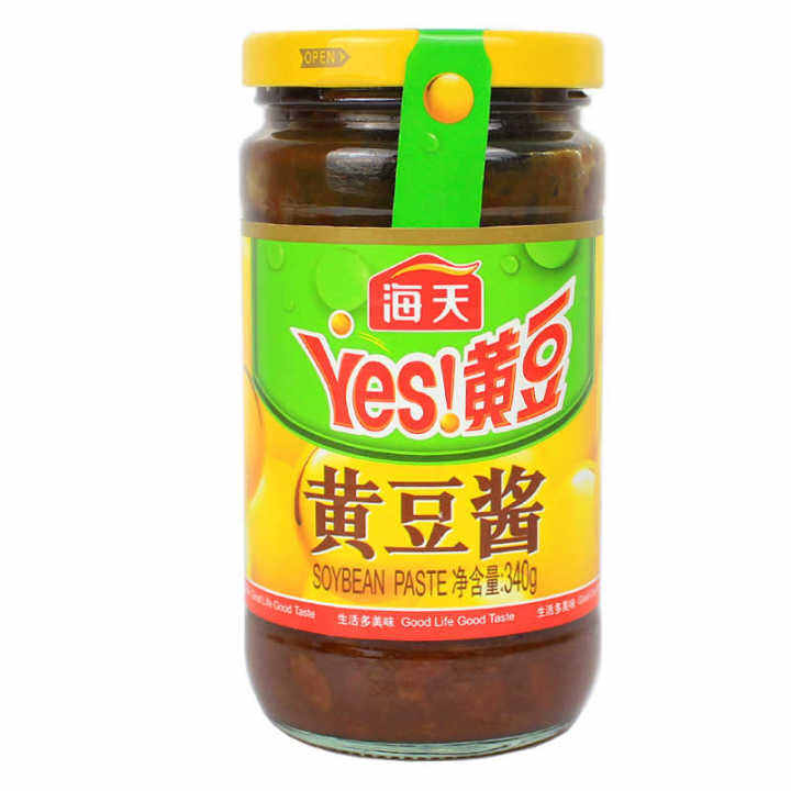 HADAY Yes! Soybean Paste 340g Original / Spicy海天黄豆酱瓶装原味辣味拌面料东北大酱 ...