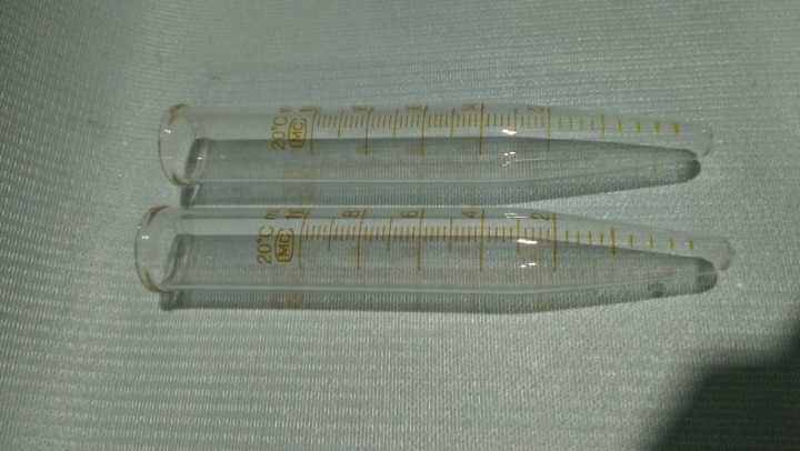 CENTRIFUGE TUBE 10 ML GLASS GRADUATED RRC - TABUNG SENTRIFUSE BERSKALA ...