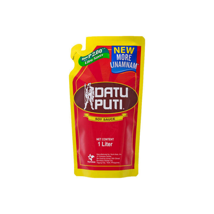 Datu Puti Soy Sauce (Pouch) (1L) | Lazada PH
