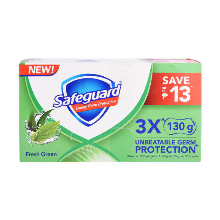 Safeguard Bar Soap 3pid Pack Green 135g | Lazada PH