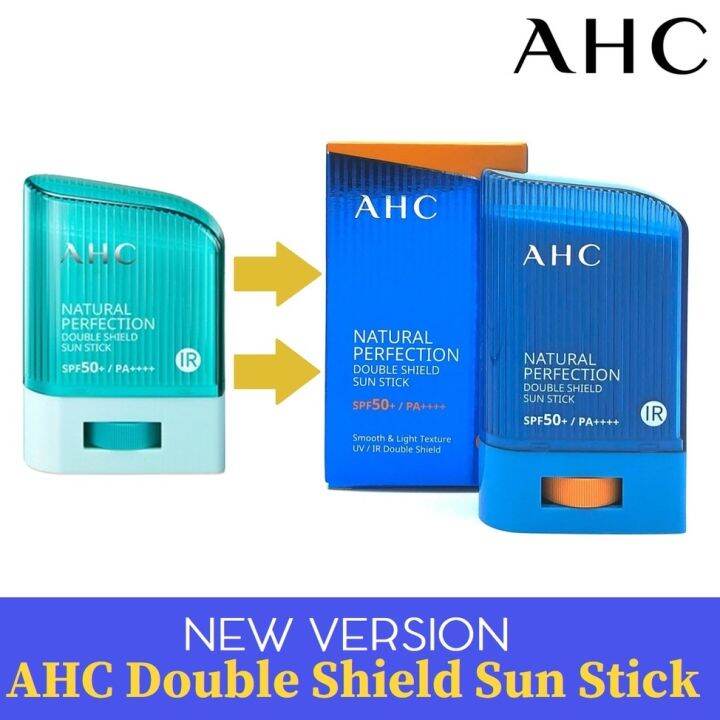 COD [NEWEST VERSION] AHC NATURAL PERFECTION DOUBLE SHIELD SUN STICK 14g SPF50 PA | Lazada PH