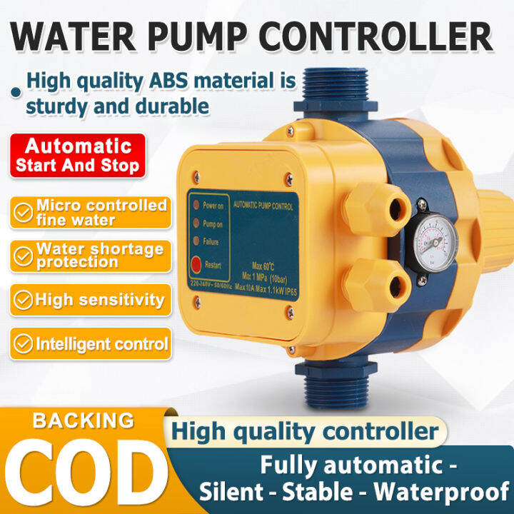 Electronic Automatic Pump Control 220V Automatic Water Pump Pressure Controller Regulator ...