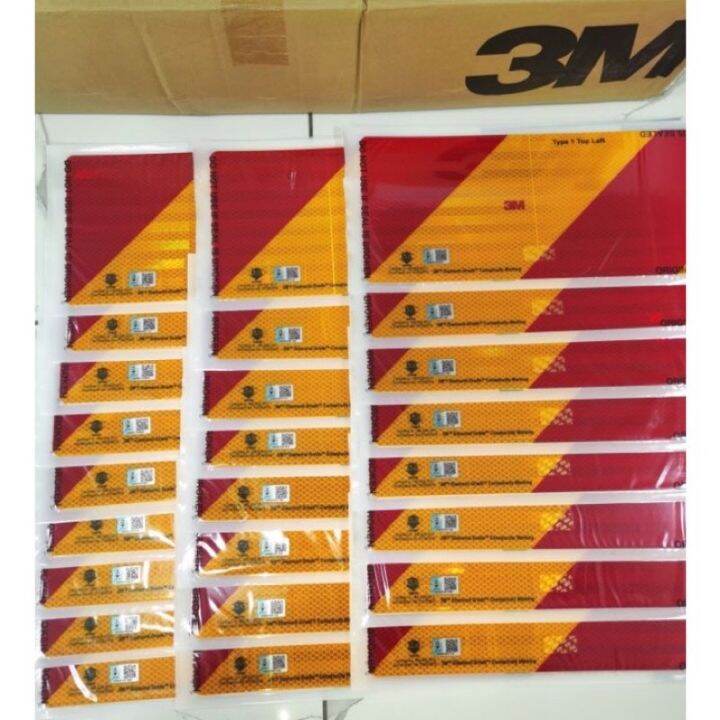 100% Original 1Pair 3M Diamond Grade Reflective Sticker With Sirim | Lazada