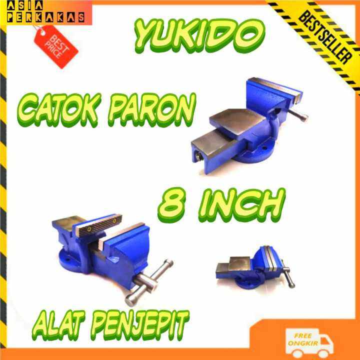 Catok Paron Bench Vise / Ragum Tanggem 8 Inch Catok Paron BENCH VICE 8 ...