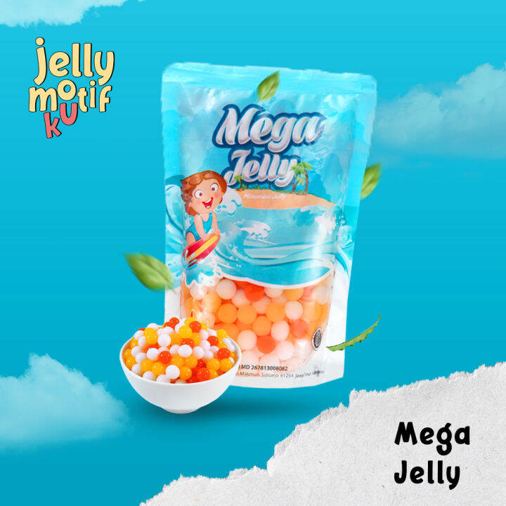 Topping Minuman Jelly Bubble Mega Jelly Kosena 500g | Lazada Indonesia