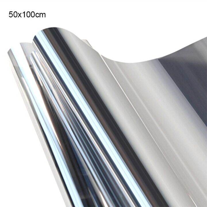 1M Self-Adhesive Glass Sunscreen Film สติกเกอร์หน้าต่างความเป็นส่วนตัว ...