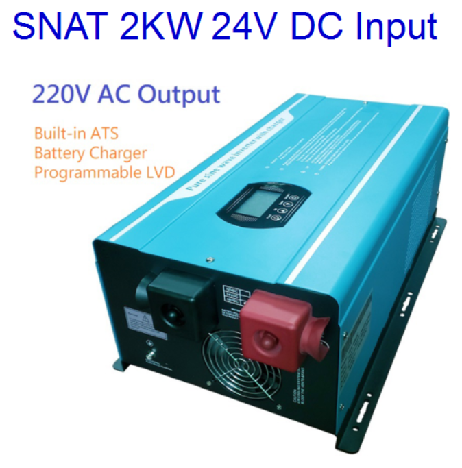 SNAT Toroidal Inverter - 2kW 24V DC Input | 220V AC Output | SNAT ...