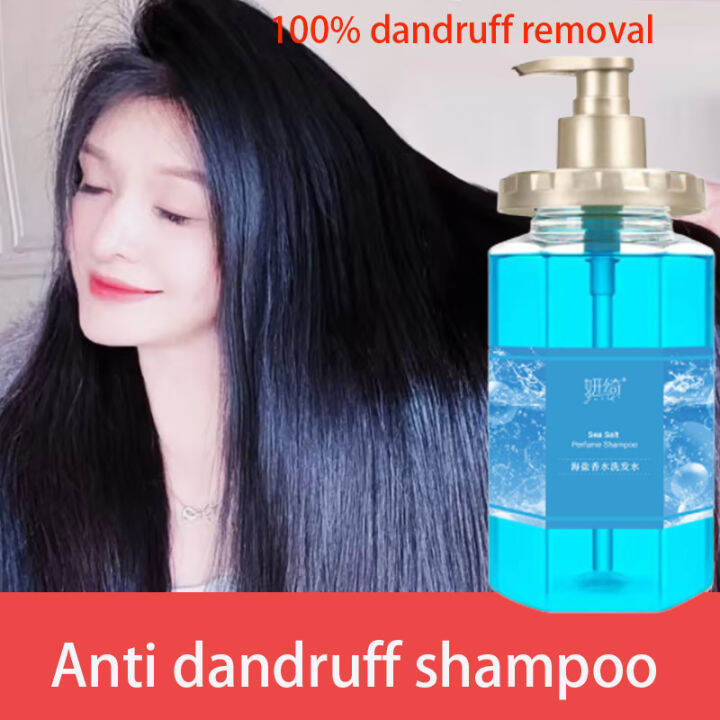 100% Original 500ML Sea Salt Anti Dandruff Shampoo for Scalp Itching ...