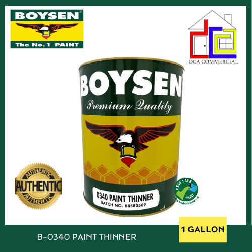 BOYSEN PAINT THINNER 1GALLON | Lazada PH