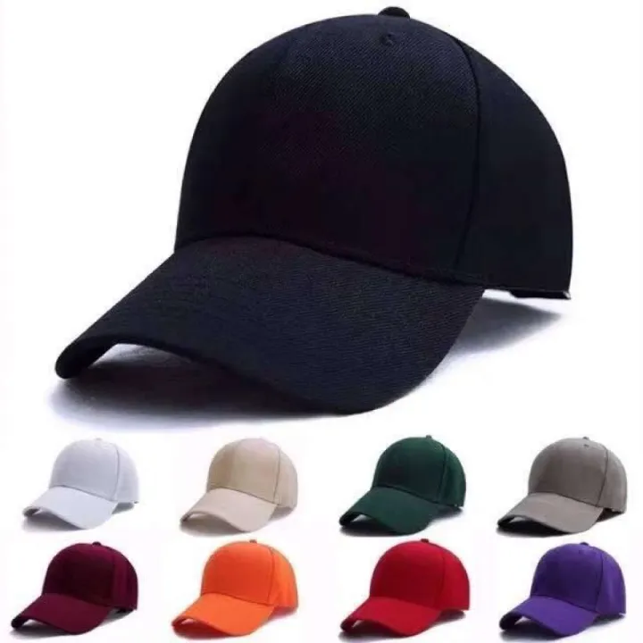 Korean Unisex Plain Baseball Cap | Lazada PH