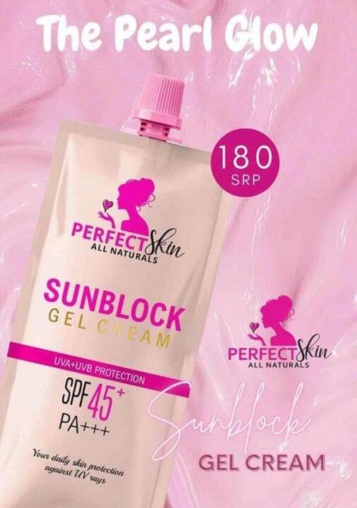 Perfect Skin Sunblock Gel Cream SPF45++ | Lazada PH