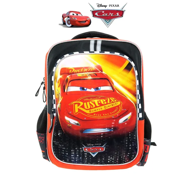 🏎️ New! Disney Pixar Lightning McQueen Cars Backpack Pre School ...