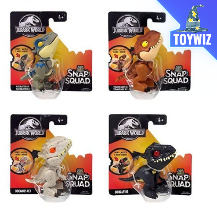 Mattel Jurassic World Snap Squad WAVE 1 (SET OF 4) | Lazada