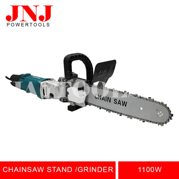 JNJ Chainsaw Stand with 9554HN Grinder | Lazada PH