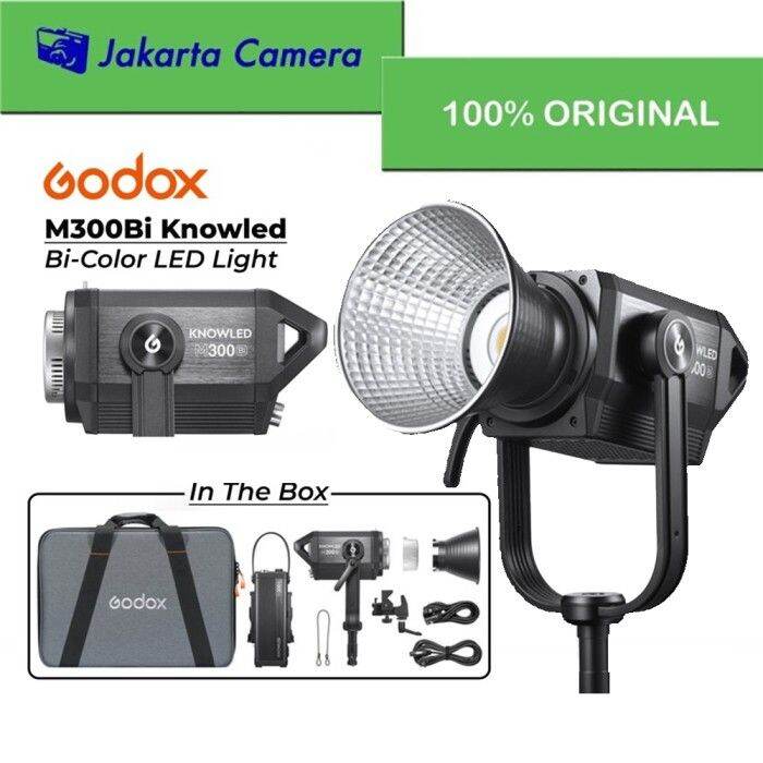 Godox M300BI Knowled Bi-Color LED Light | Lazada Indonesia