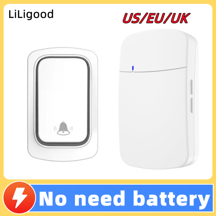 No Battery US EU UK Plug IP44 waterproof high volume electronic AC door ...