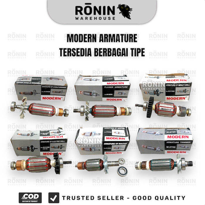 MODERN Armature Angker Rotor Mesin Router Bor Circular Gerinda Jigsaw ...
