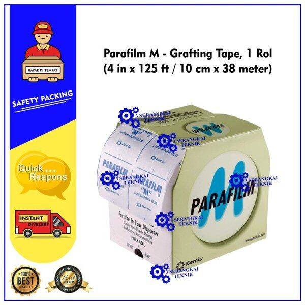 Parafilm M - Grafting Tape, 1 Rol (4 in x 125 ft / 10 cm x 38 meter ...