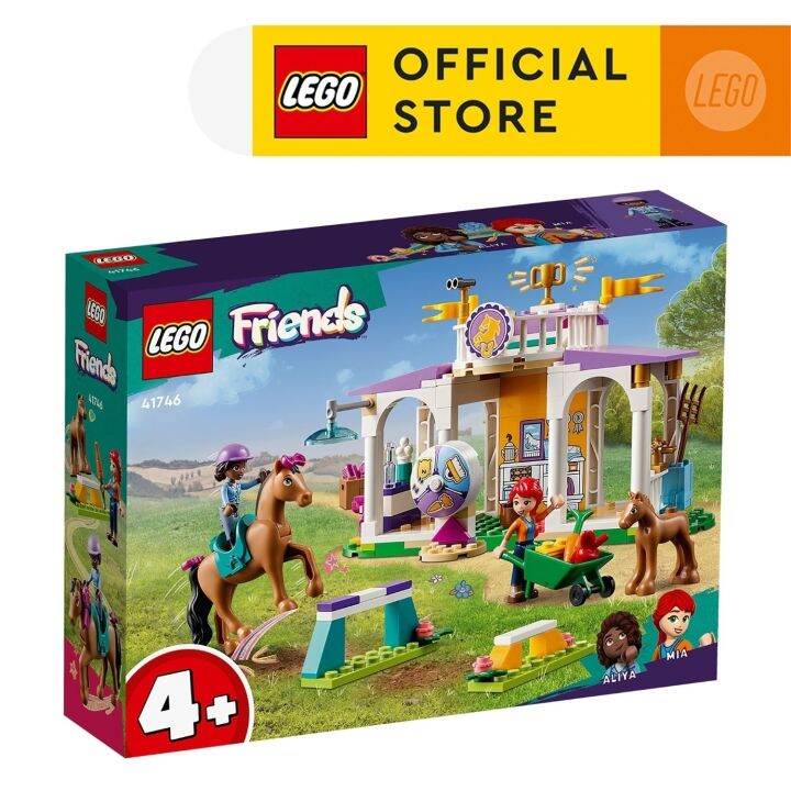 LEGO Friends 41746 Horse Training Building Toy Set (134 Pieces) | Lazada PH