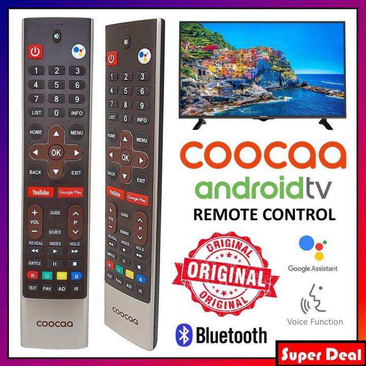 [ORIGINAL] COOCAA Smart Android TV Remote Control (539C-267708-W010 ...