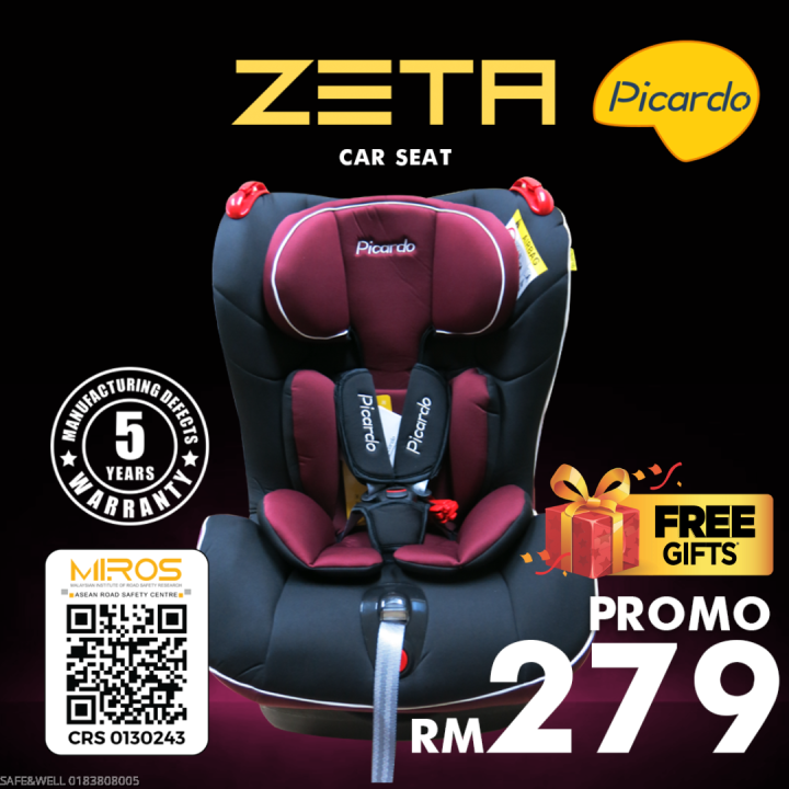 PICARDO 'ZETA' CAR SEAT | Lazada