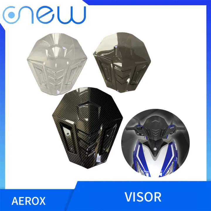 Onew Motorcycle Aerox Windshield Visor For Aerox V1 / V2 Clear / Smoke ...
