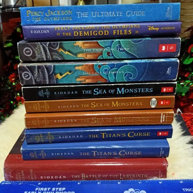 RICK RIORDAN books PERCY JACKSON THE OLYMPIANS | Lazada PH