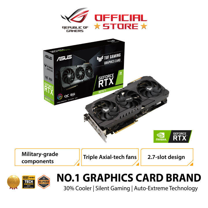 TUF Gaming GeForce RTX™ 3070 Ti OC Edition 8GB GDDR6X buffed-up design ...