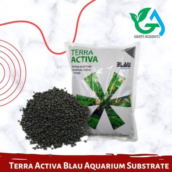 Terra Activa Blau Aquasoil [Aquarium Substrate - 500g, 1kilo, 2L Bag] | Lazada PH