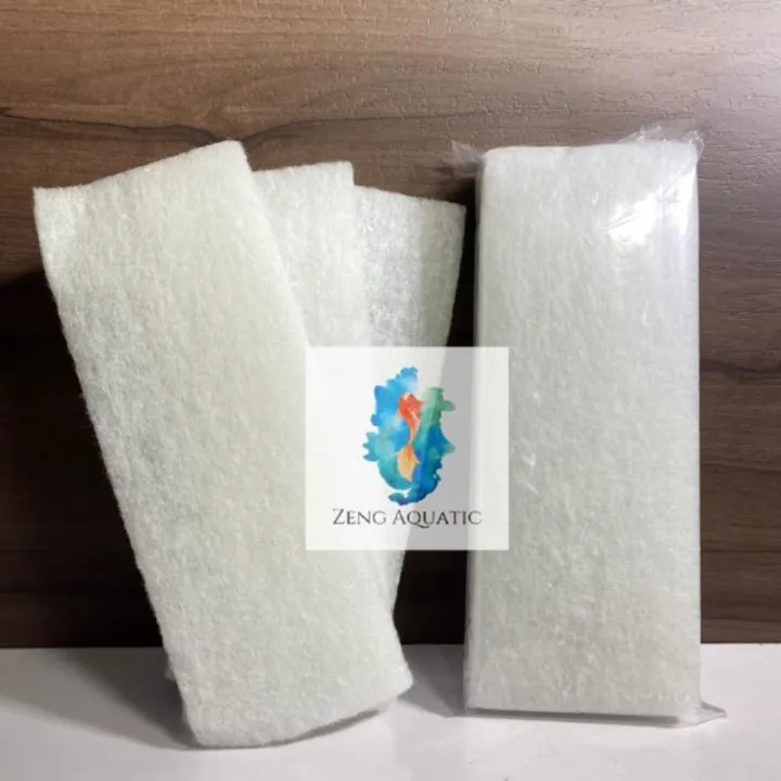 Kapas Aquarium 3 Lapis Dakron Putih Filter Akuarium | Lazada Indonesia