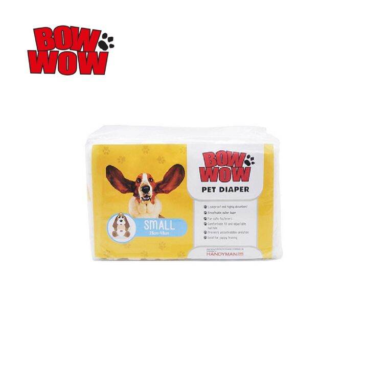 Bow Wow Pet Disposable Diapers 12s | Lazada PH