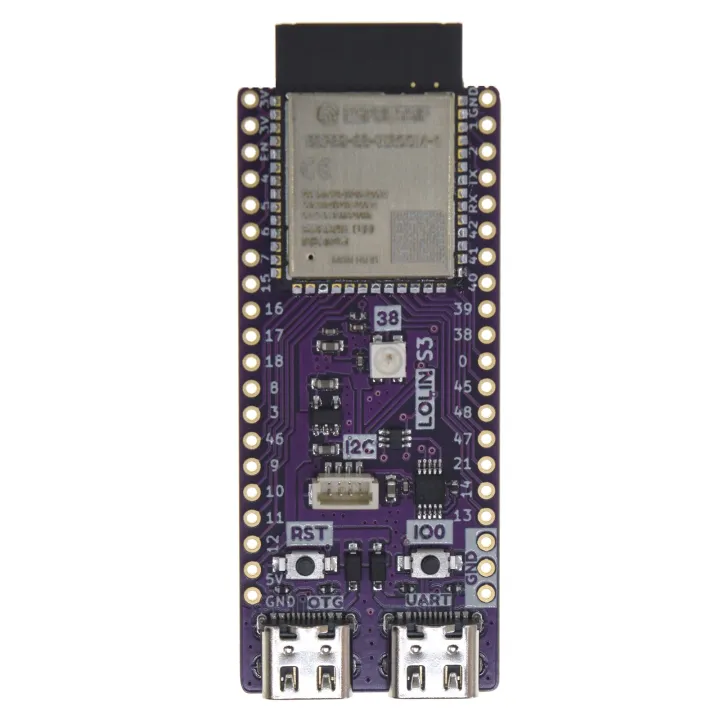S3 V1.0.0 - LOLIN WIFI BLE IOT Board ESP32-S3-WROOM-1 ESP32-S3 16MB ...