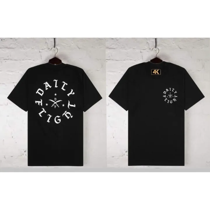 DAILY FLIGHT Three Star Back To Back High-quality T-shirtMinimalist ...