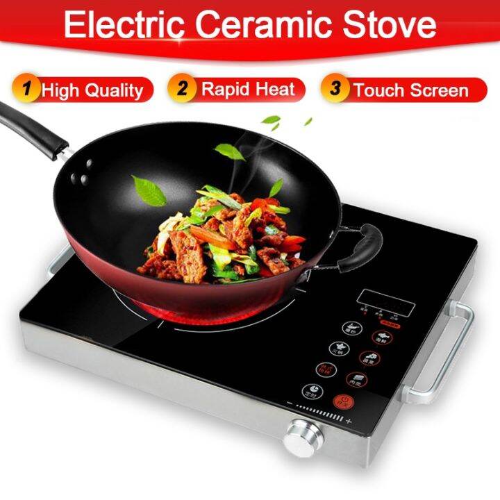 2200W Induction Cooker Precise Control Power Home Smart Touch Screen ...