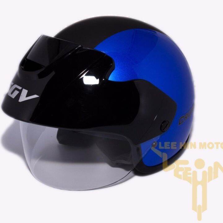 100% Original SGV Cruiser Visorex Topi Dewasa Separuh SIRIM Helmet ...