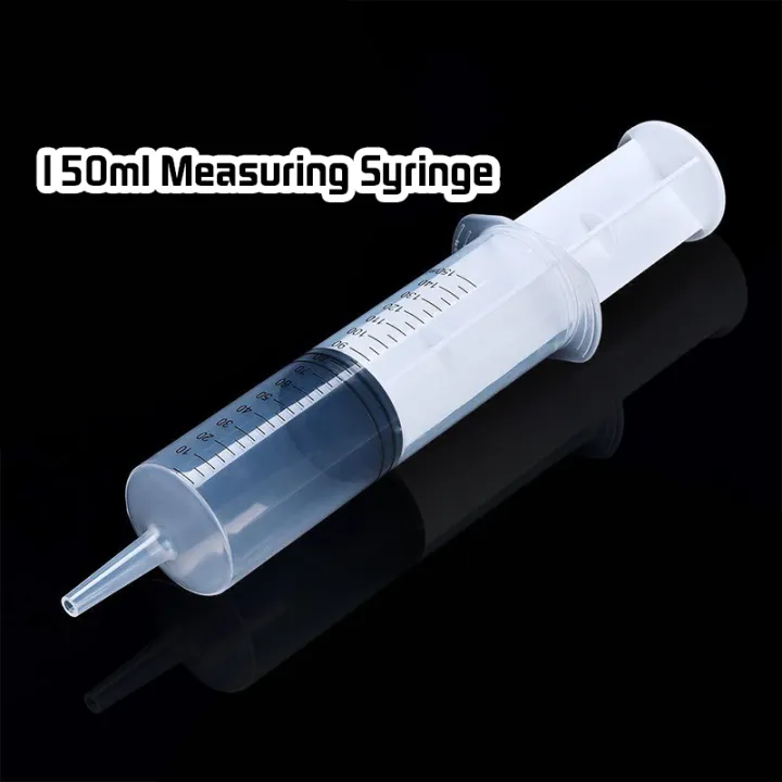 150ml Measuring Syringe Long Tip Measuring Syringe for Filling Tubes ...