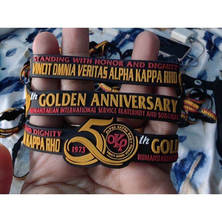 ☼AKP ALPHA KAPPA RHO 50th Golden Anniversary BALLERBANDS※ | Lazada PH