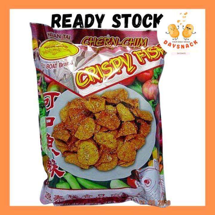 Tae Nguan Tai Crispy Fish Dry Satay Keropok Ikan Satay 280g/300g 鄭源泰沙爹酥 可口鱼酥 Childhood memories ...