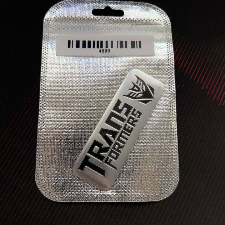 4800 TRANS-FORMERS OPTIMUS PRIME 3D EMBLEM LOGO | Lazada PH