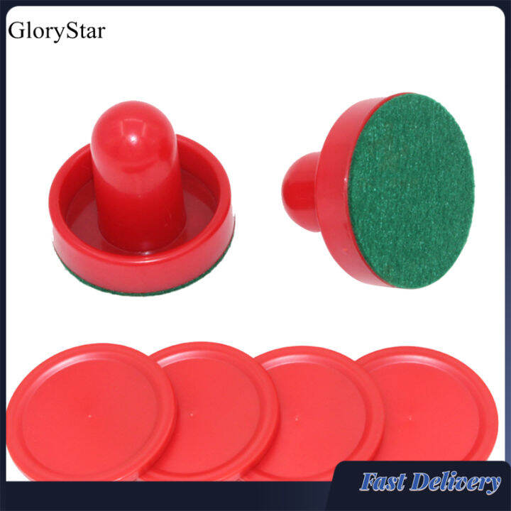 GloryStar Mini Hockey Table Felt Push Rod 60mm Smooth Surface Ice ...