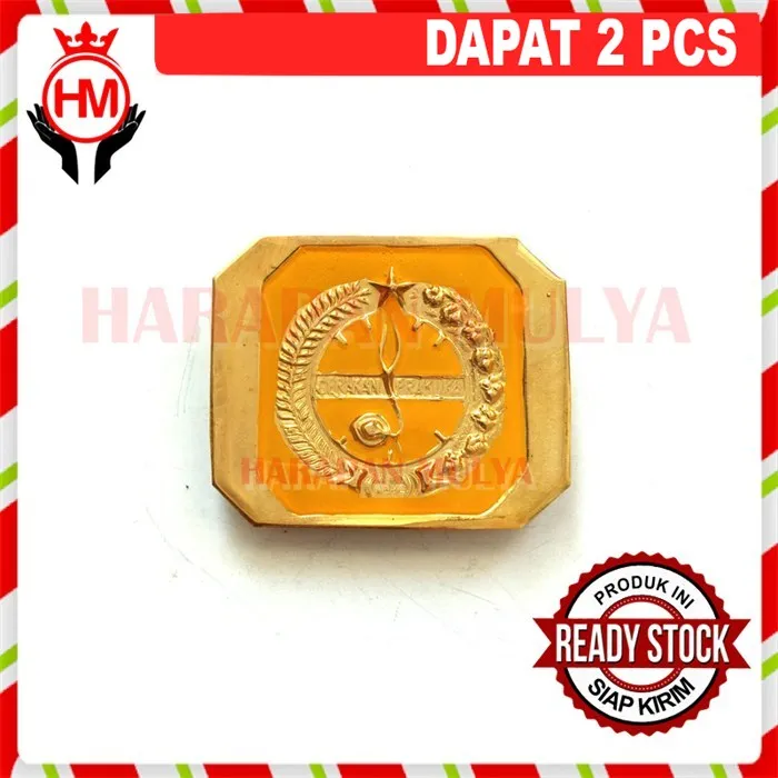 Emblem Pramuka Emblem Tanda Topi Penegak Putra Warna Kuning - Harapan ...