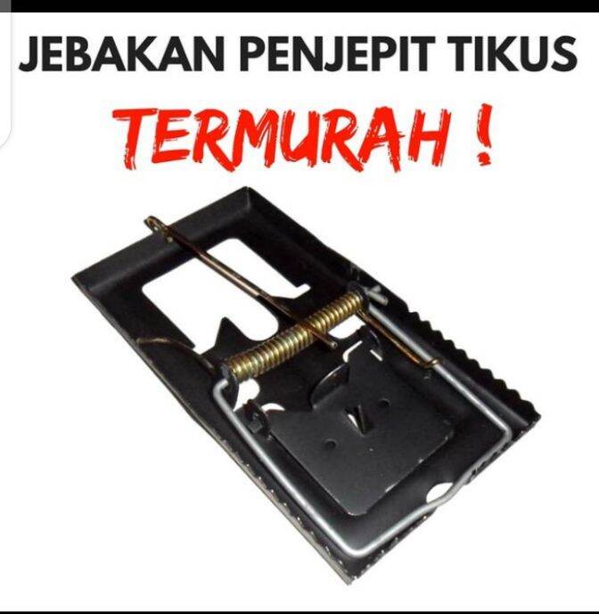 PERANGKAP TIKUS JEBAKAN TIKUS BESI INSTANT LANGSUNG PAKAI AMPUH ...