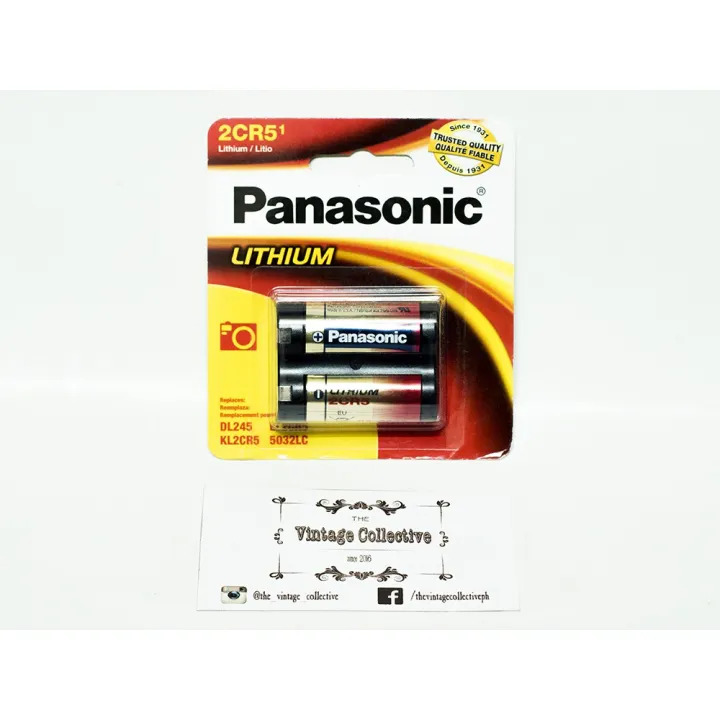 Panasonic 2CR5 Battery Original | Lazada PH