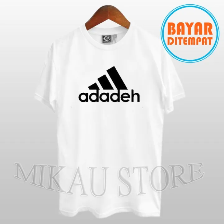 TMDK Fashion - COD Kaos Adadeh/Kaos Plesetan Logo/Plesetan Kata Kata ...