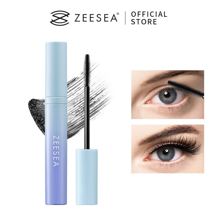 ZEESEA Mascara Long Lasting 24H Smudge-proof Eyelash Curling Black Straw Eye Makeup | Lazada PH